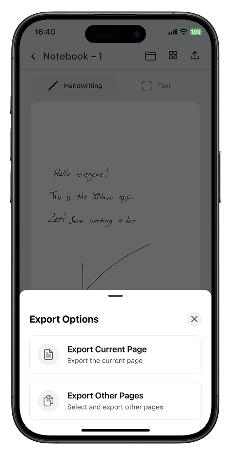 XNote AI: Settings, Navigation, and Share – XNote Help Desk